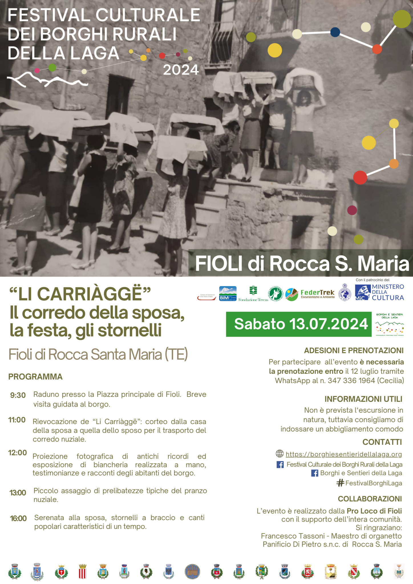 Sabato 13 luglio, Fioli di Rocca Santa Maria - Monti della Laga