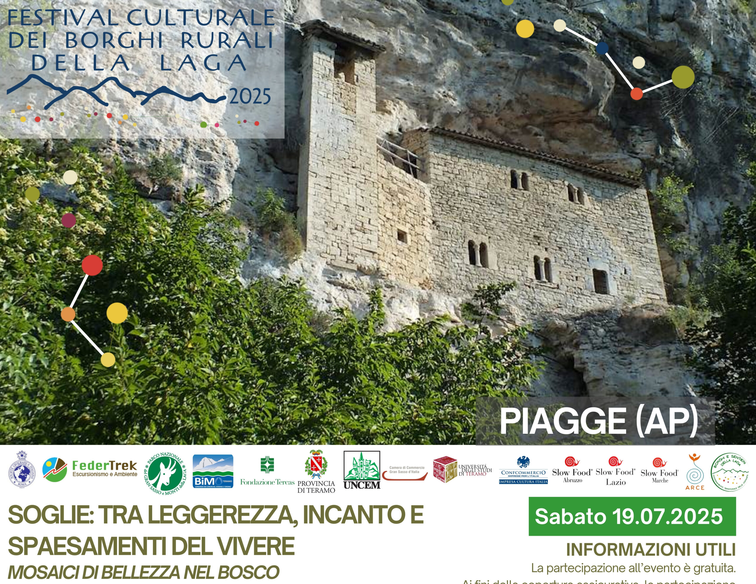 Sabato 19 luglio, Piagge (AP) - Monti della Laga